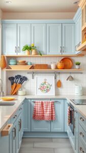 20 Light Blue Kitchen Cabinets for a Fresh Modern Look - The Ivy ...