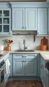 20 Light Blue Kitchen Cabinets for a Fresh Modern Look - The Ivy ...