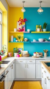 30 Dopamine Decor Kitchen Ideas That Will Brighten Your Space - The Ivy ...