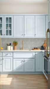 20 Light Blue Kitchen Cabinets for a Fresh Modern Look - The Ivy ...