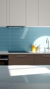 15 Stunning Light Blue Backsplash Ideas for Your Kitchen - The Ivy ...