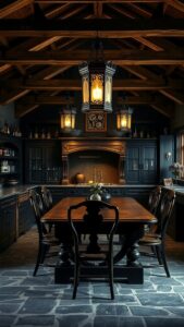 30 Unique Western Gothic Kitchen Ideas For A Hauntingly Beautiful Space