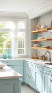 40 Beautiful Coastal Kitchen Decor Ideas For A Fresh & Breezy Home