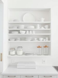 50 Stunning Open Kitchen Shelving Designs You’ll Want to Try - The Ivy ...