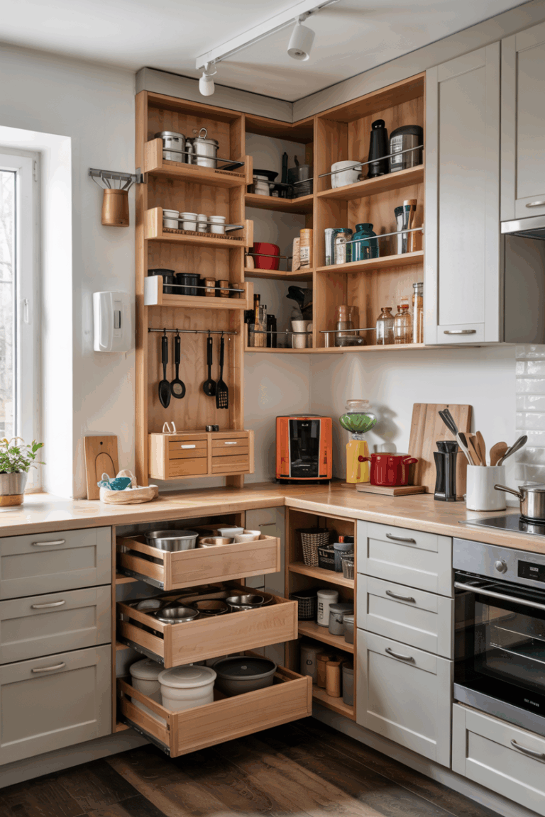 35 Stunning Kitchen Corner Ideas for Extra Storage and Elegance - The ...