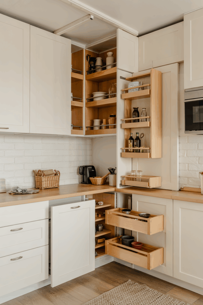 35 Stunning Kitchen Corner Ideas for Extra Storage and Elegance - The ...