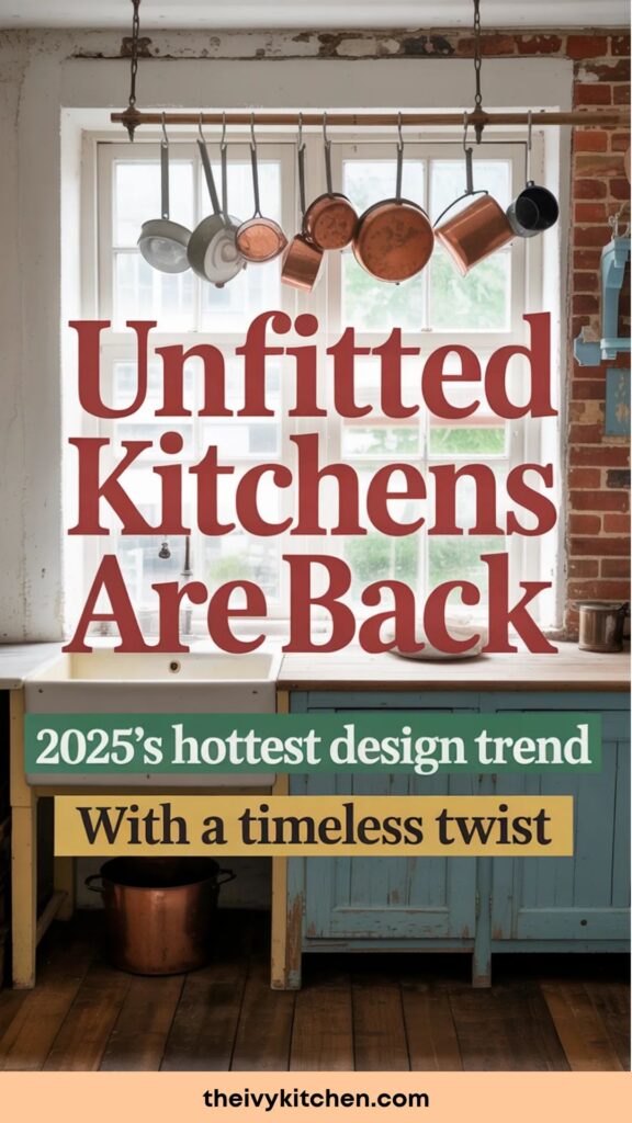 20 Unfitted Kitchen Ideas for a Warm Cottage-Style Home - The Ivy ...