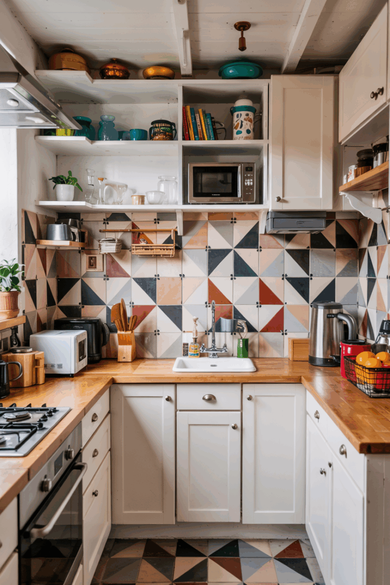 30 Space-Saving Kitchen Ideas for Very Small Kitchens You’ll Love - The ...