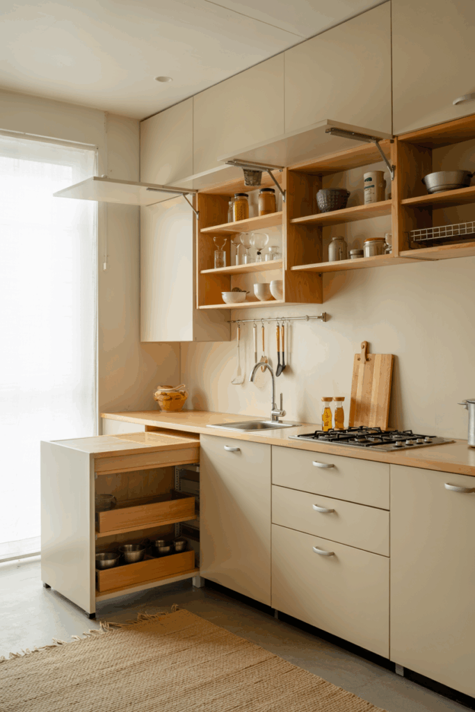 30 Space-Saving Kitchen Ideas for Very Small Kitchens You’ll Love - The Ivy Kitchen Blog