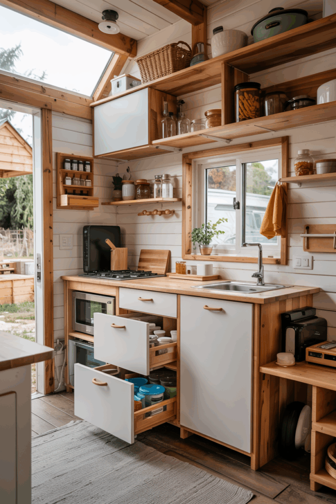 30 Space-Saving Kitchen Ideas for Very Small Kitchens You’ll Love - The ...