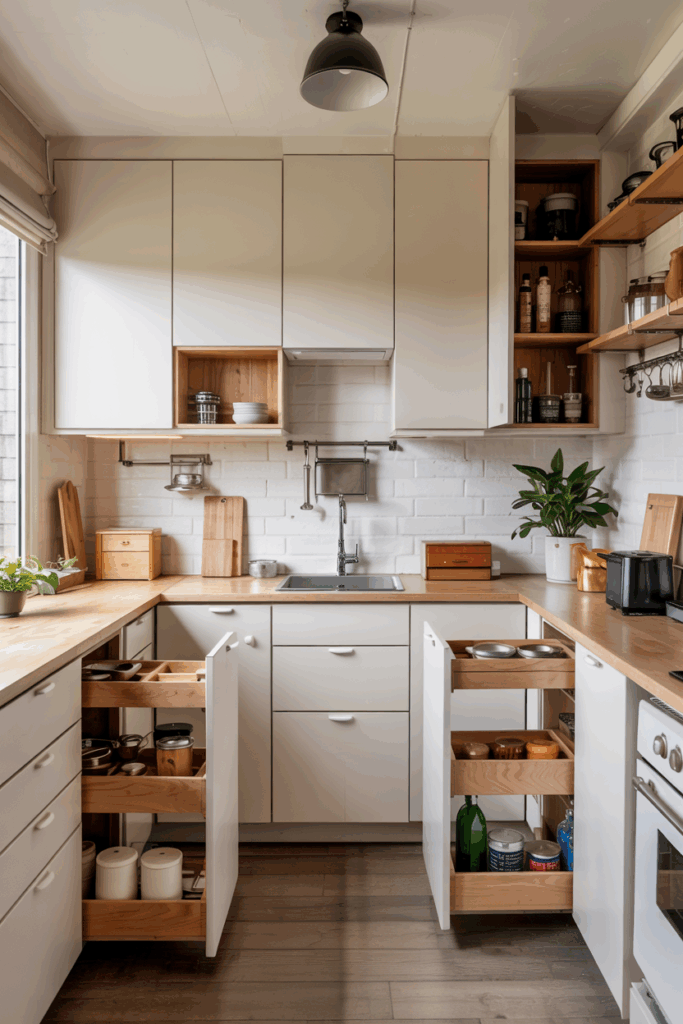 30 Space-Saving Kitchen Ideas for Very Small Kitchens You’ll Love - The ...