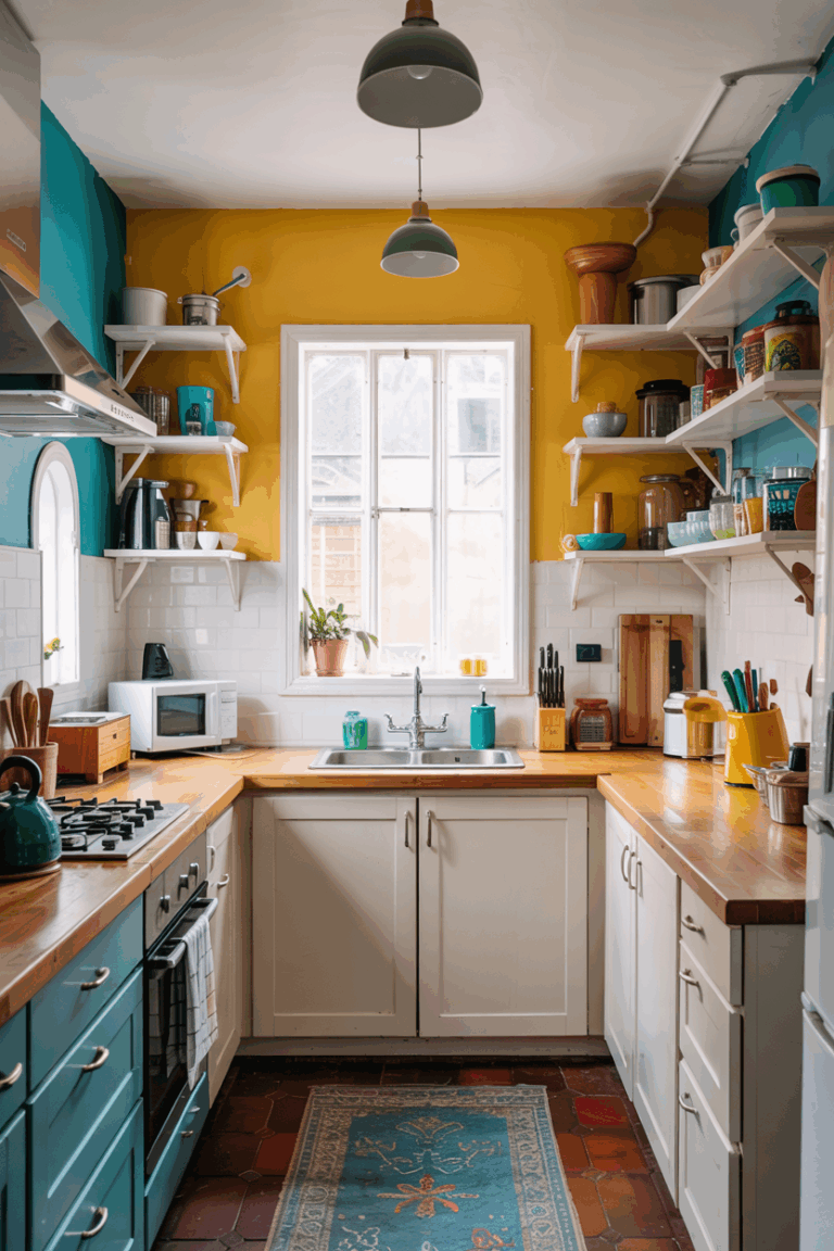 30 Space-Saving Kitchen Ideas for Very Small Kitchens You’ll Love - The ...